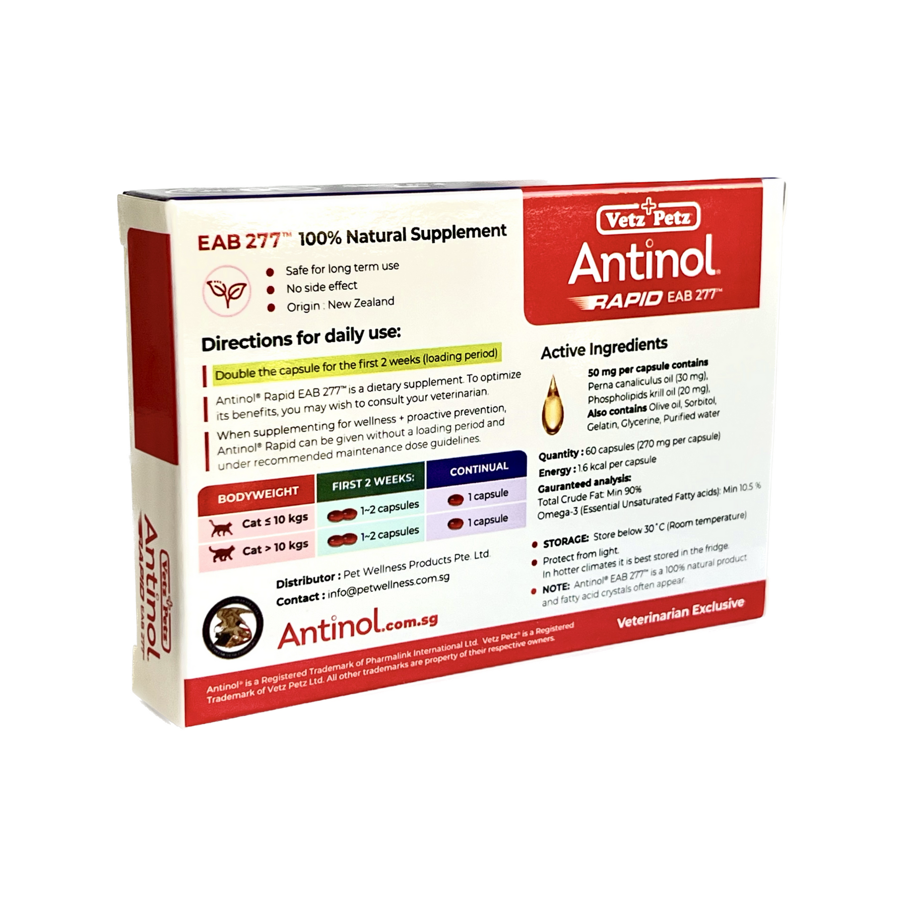 Antinol Rapid for Cats – Vet Central