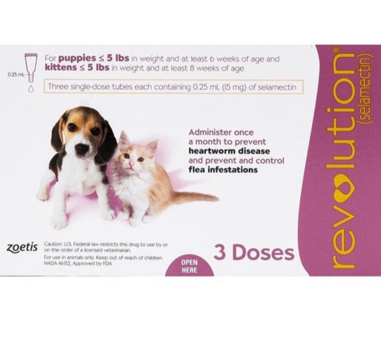 Revolution Puppies & Kittens Pink (Box) - Vet Central